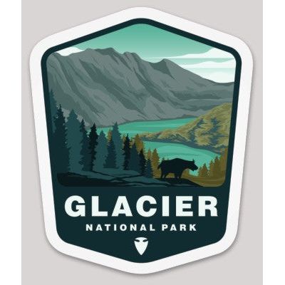 Glacier National Park Die Cut Sticker – The National Park Store