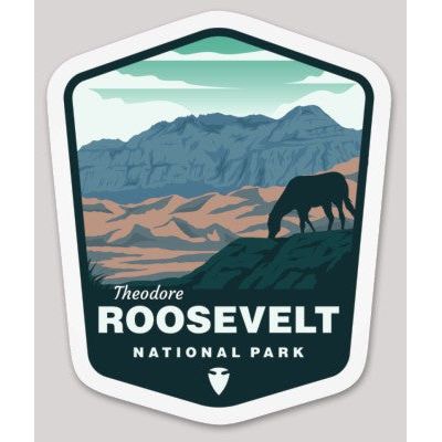 Theodore Roosevelt National Park Die Cut Sticker – The National Park Store