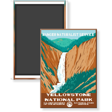 Yellowstone National Park Magnet – The National Park Store