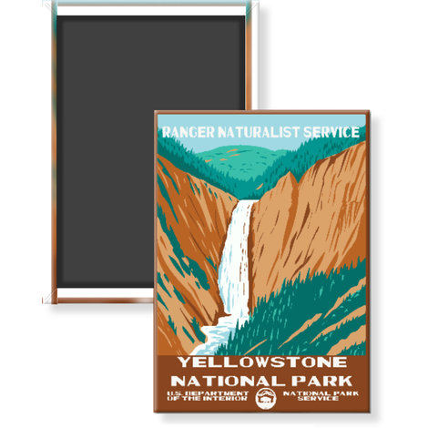 Yellowstone National Park Magnet – The National Park Store