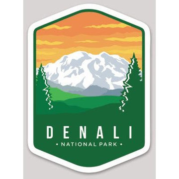 Denali National Park Die Cut Sticker Large – The National Park Store
