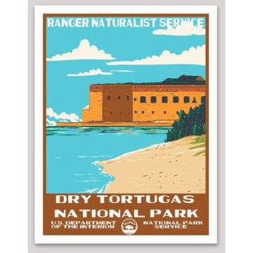 Dry Tortugas National Park WPA Sticker Large – The National Park Store