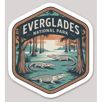 Everglades National Park Die Cut Sticker – The National Park Store