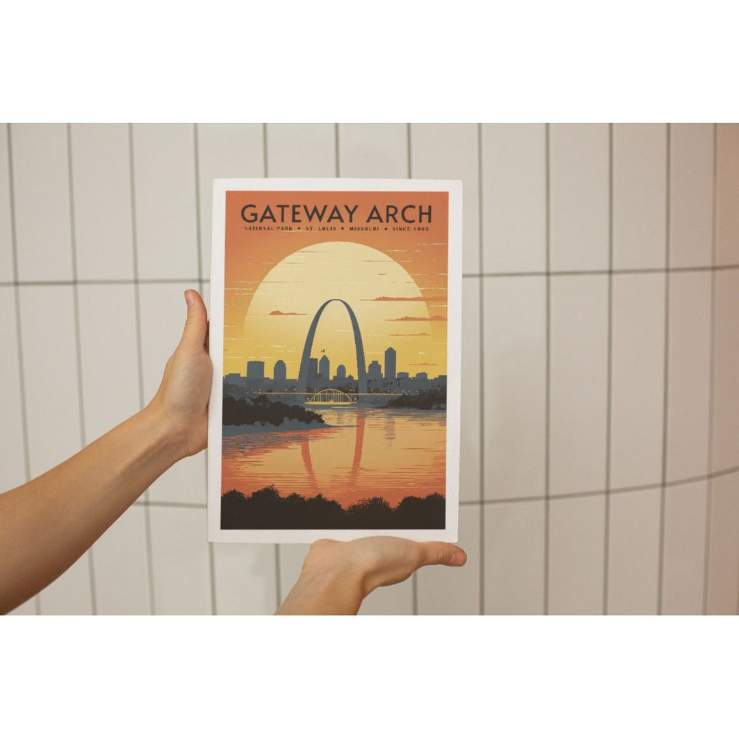 Gateway Arch National Park Poster – The National Park Store