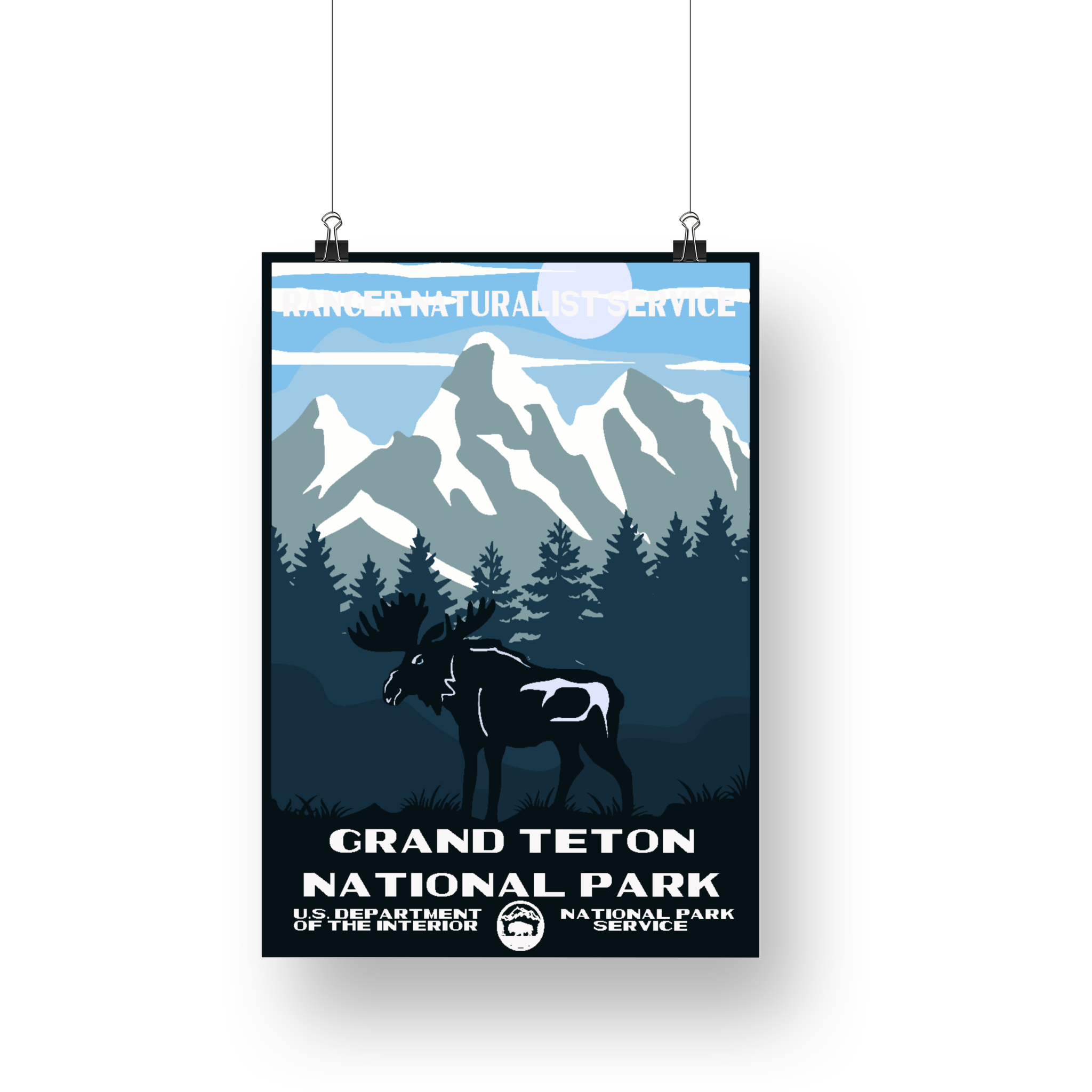 Grand Teton National Park Poster – The National Park Store