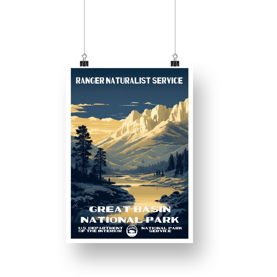 Great Basin National Park Poster – The National Park Store