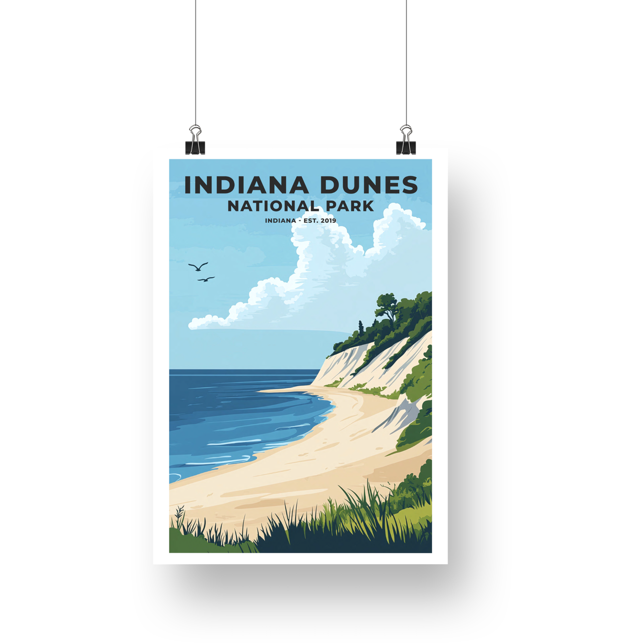 Indiana Dunes National Park Poster – The National Park Store