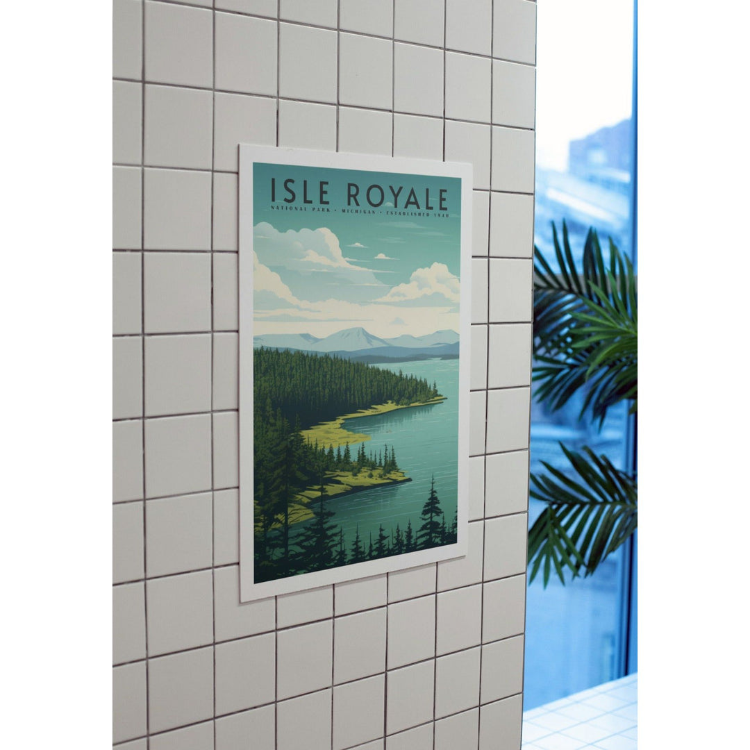 Isle Royale National Park Poster – The National Park Store