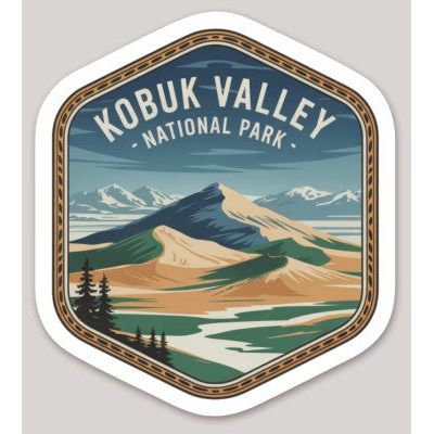 Kobuk Valley National Park Die Cut Sticker – The National Park Store